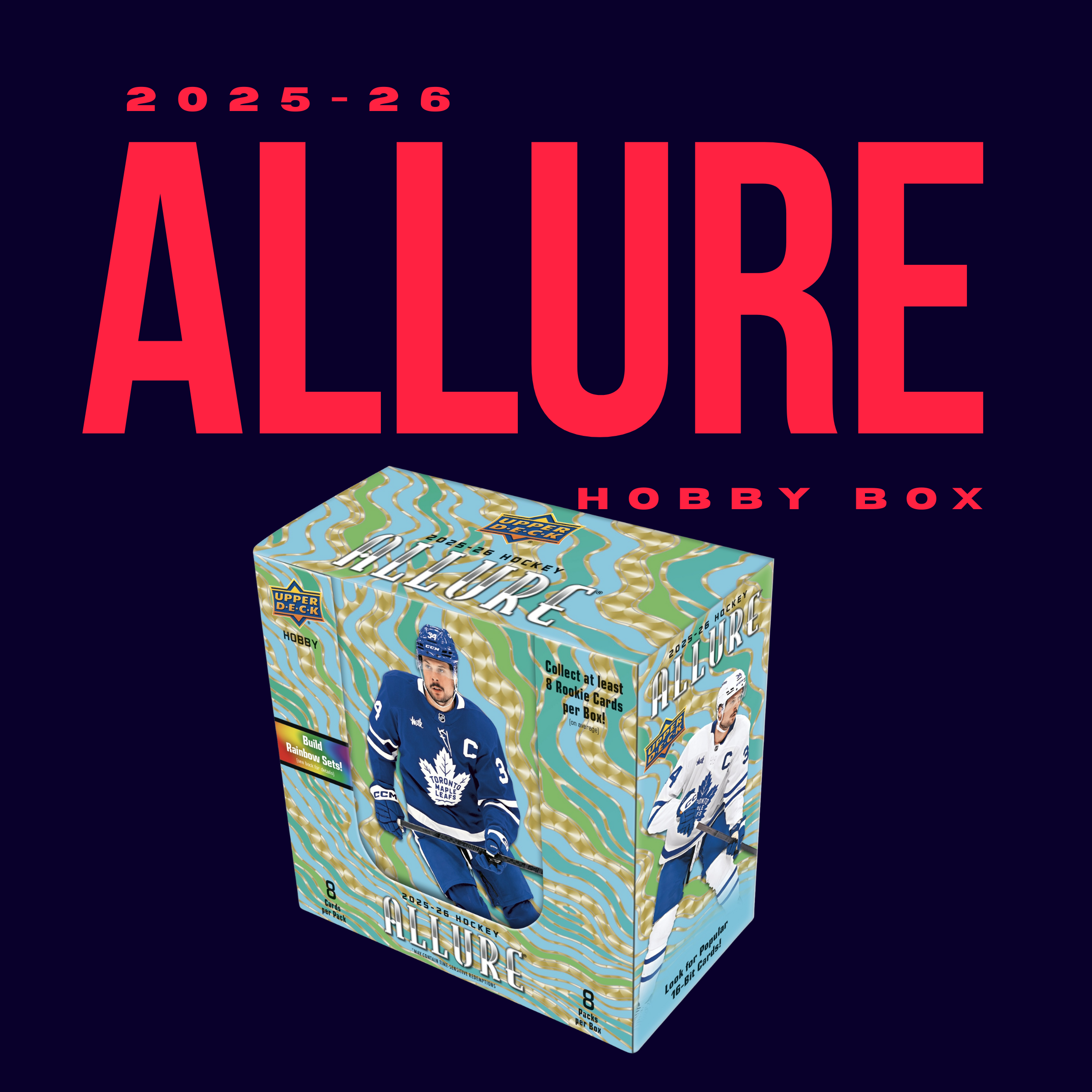 2025-26 Upper Deck Allure Hobby Box